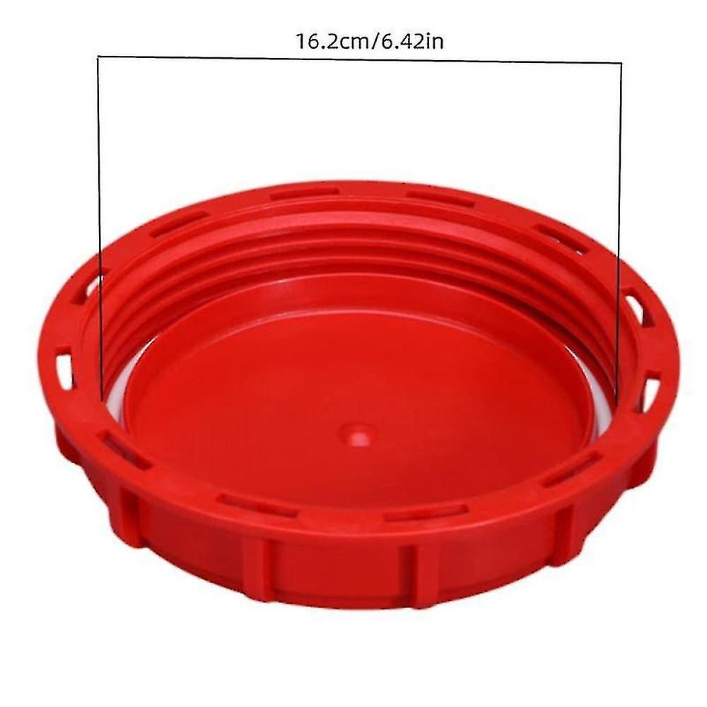 2 Piece Ibc Lid Tote Fittings Water Tank Cap Cover Heavy Duty Plastic ...