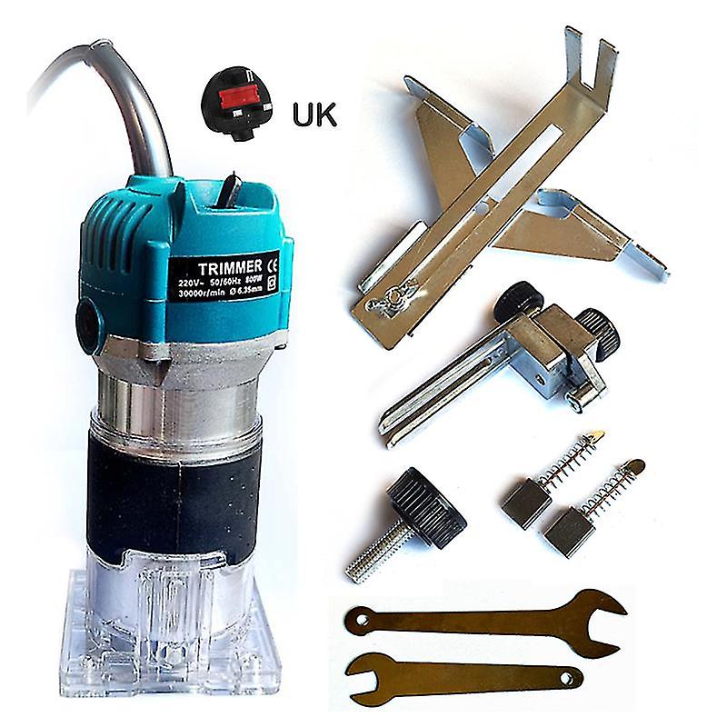 Woodworking Electric Trimmer 220v 800w Wood Milling Engraving Slotting ...