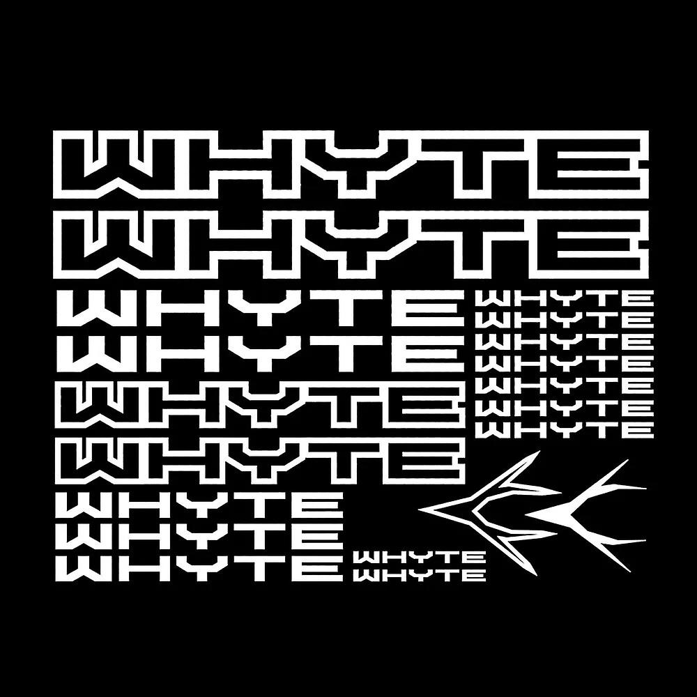 For Whyte Vinyl Sticker Sheet Bicycle Frame Cycle Cycling Bicycle Mtb ...