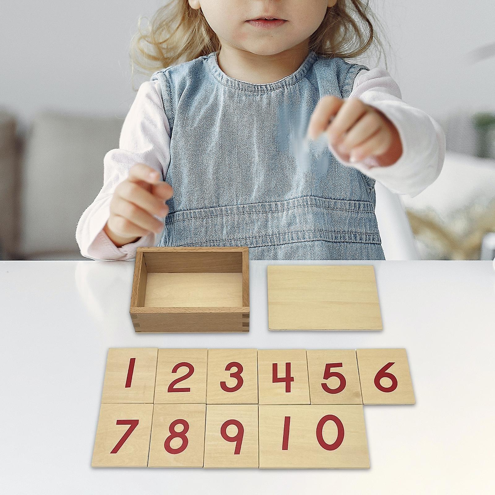 Small Number Cards Observation Skill Easy to Clean Math Number Cards ...