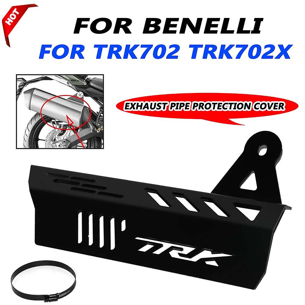 Motorcycle Exhaust Pipe Heat Shield Cover Muffler Protector Guard For ...