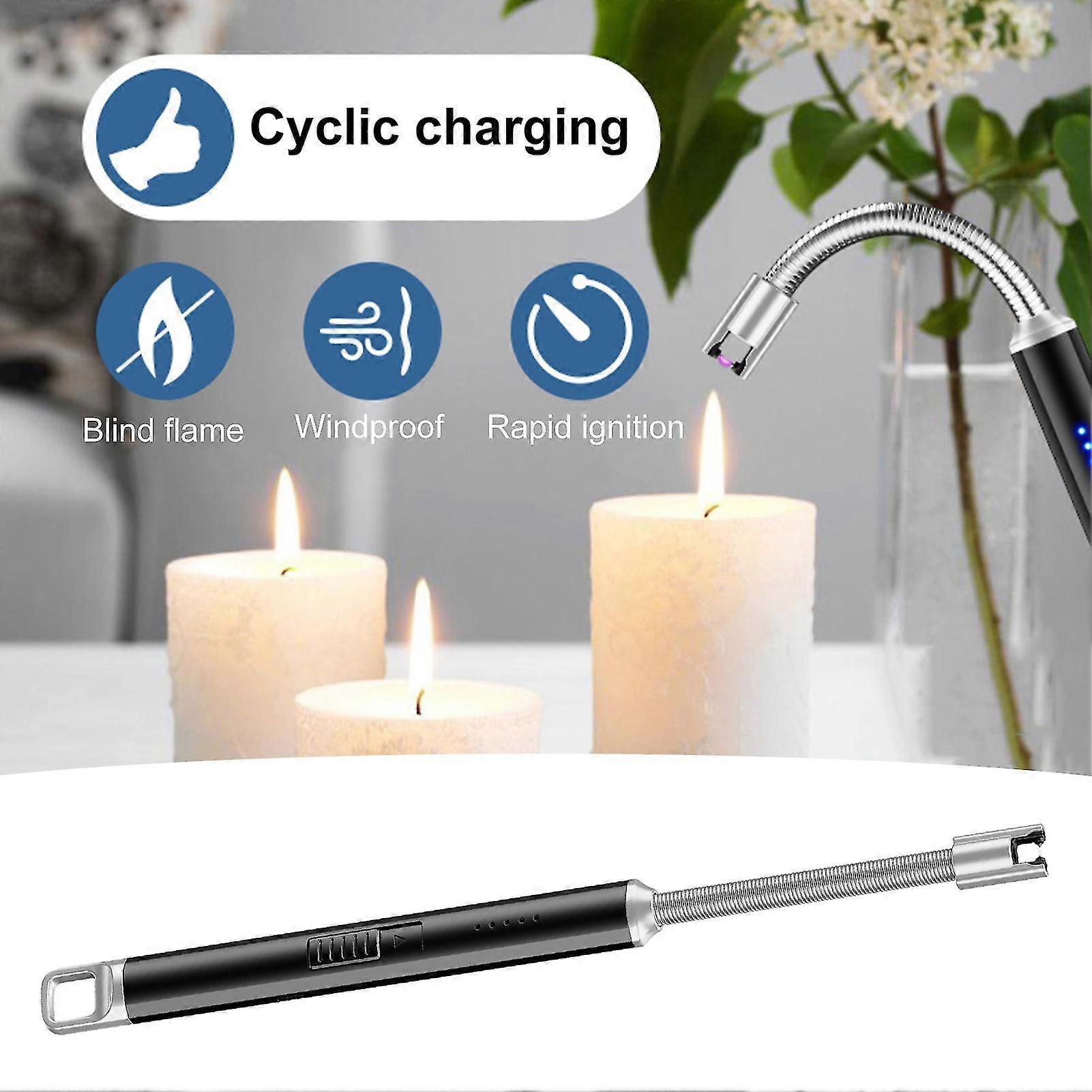 1 Set Electric Igniter Overheat Protection Flameless Windproof Igniter ...