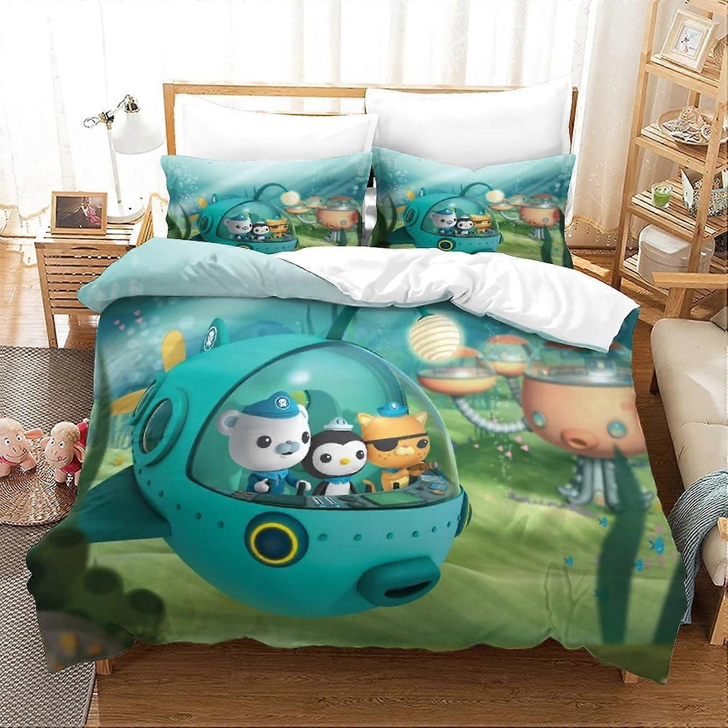 The Octonauts 3D Printed Bedding Set Cartoon Duvet Covers Set ...