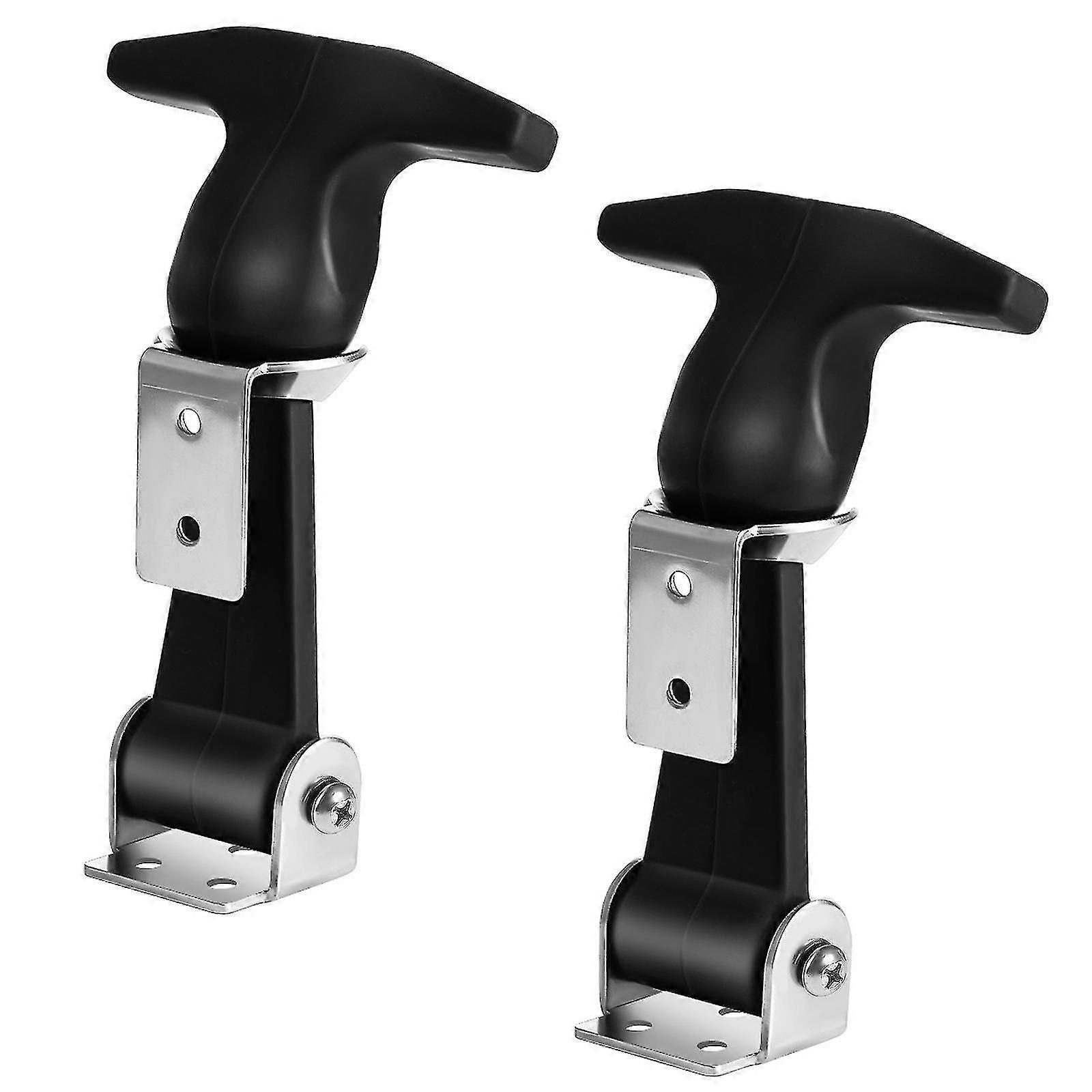 2pcs Stainless Steel Rubber Latches T-handle Draw Latches Tool Box ...
