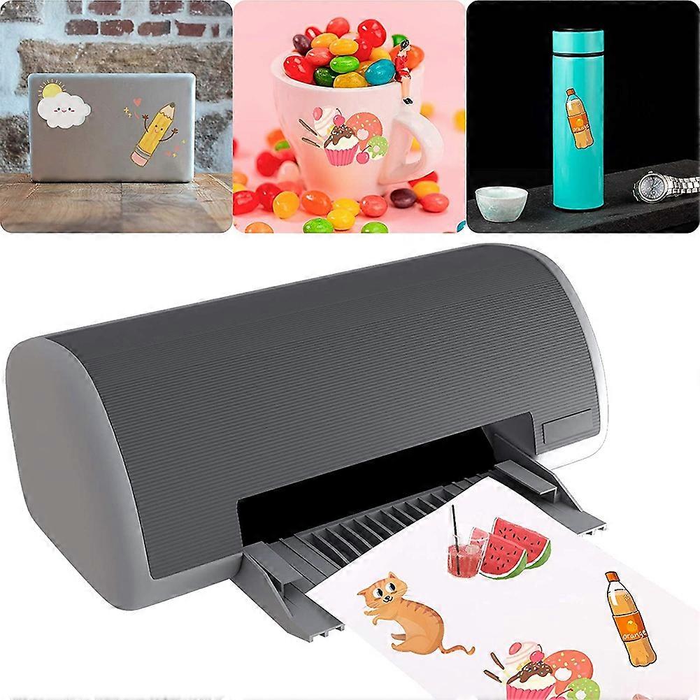 25 Sheets 8.3X11.6 Inch Inkjet Sticker Paper, Printable Transparency ...