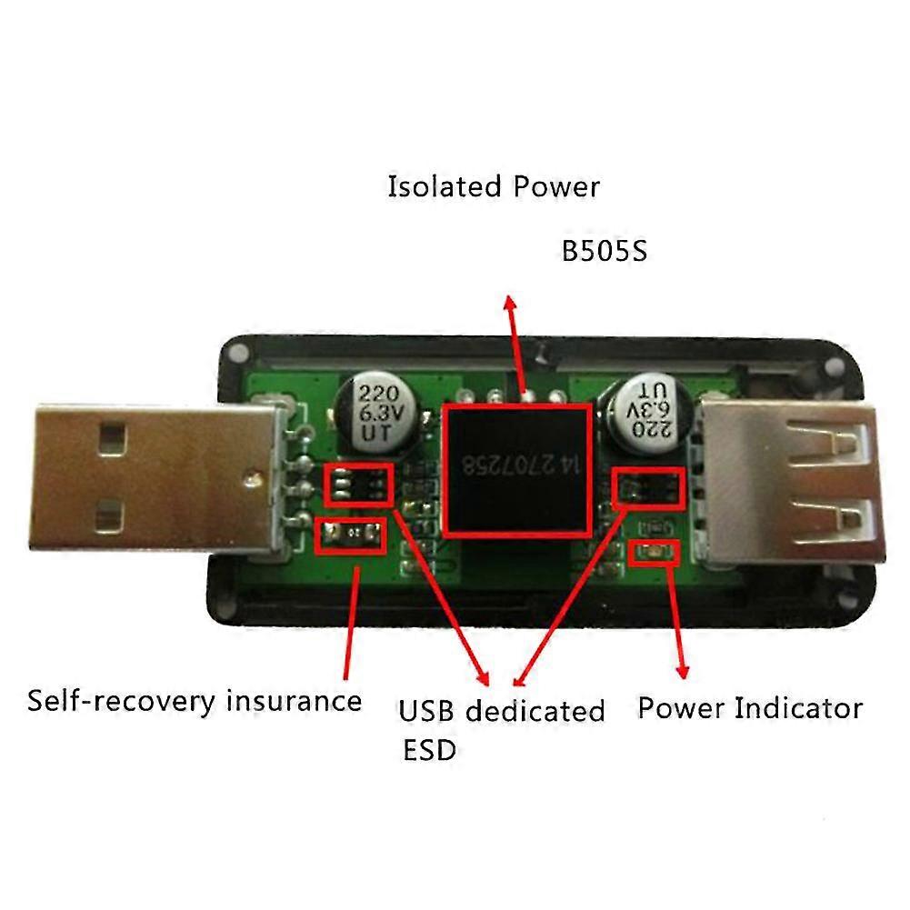 USB to USB Isolator Industrial Digital Isolators with Shell 12Mbps ...
