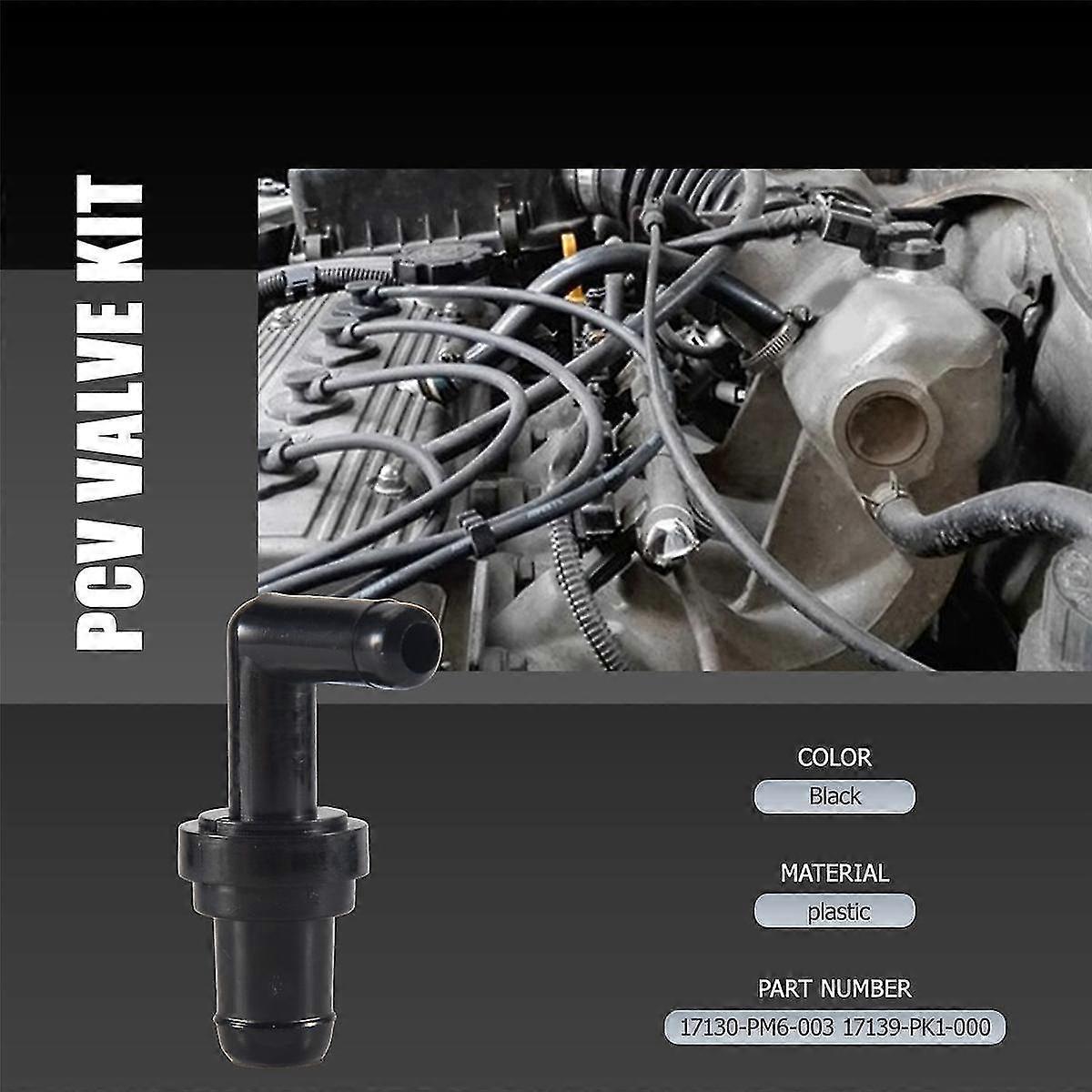 PCV Valve Kit Replacement compatible with ACCORD 1990-2002 1996-2001 ...