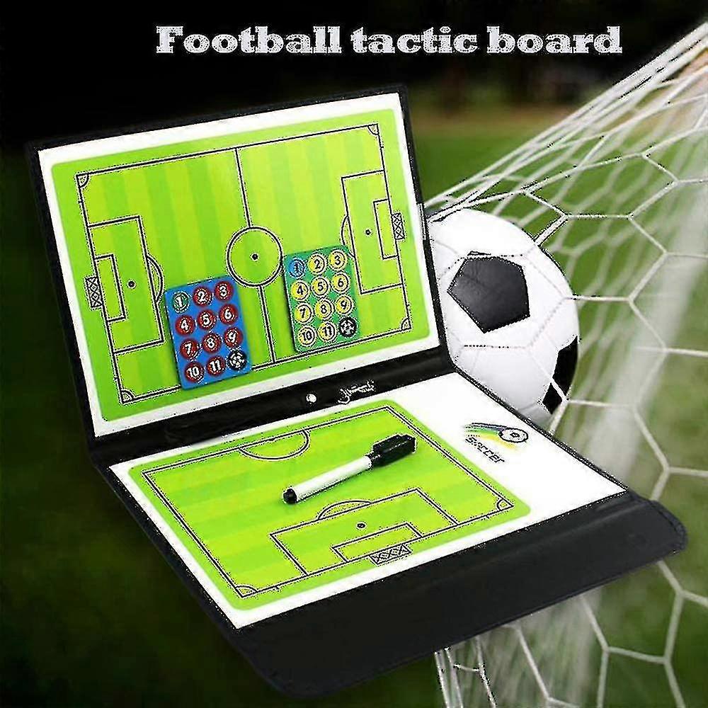 Football Coaching Board Coaches Clipboard Tactical Magnetic Board Kit ...