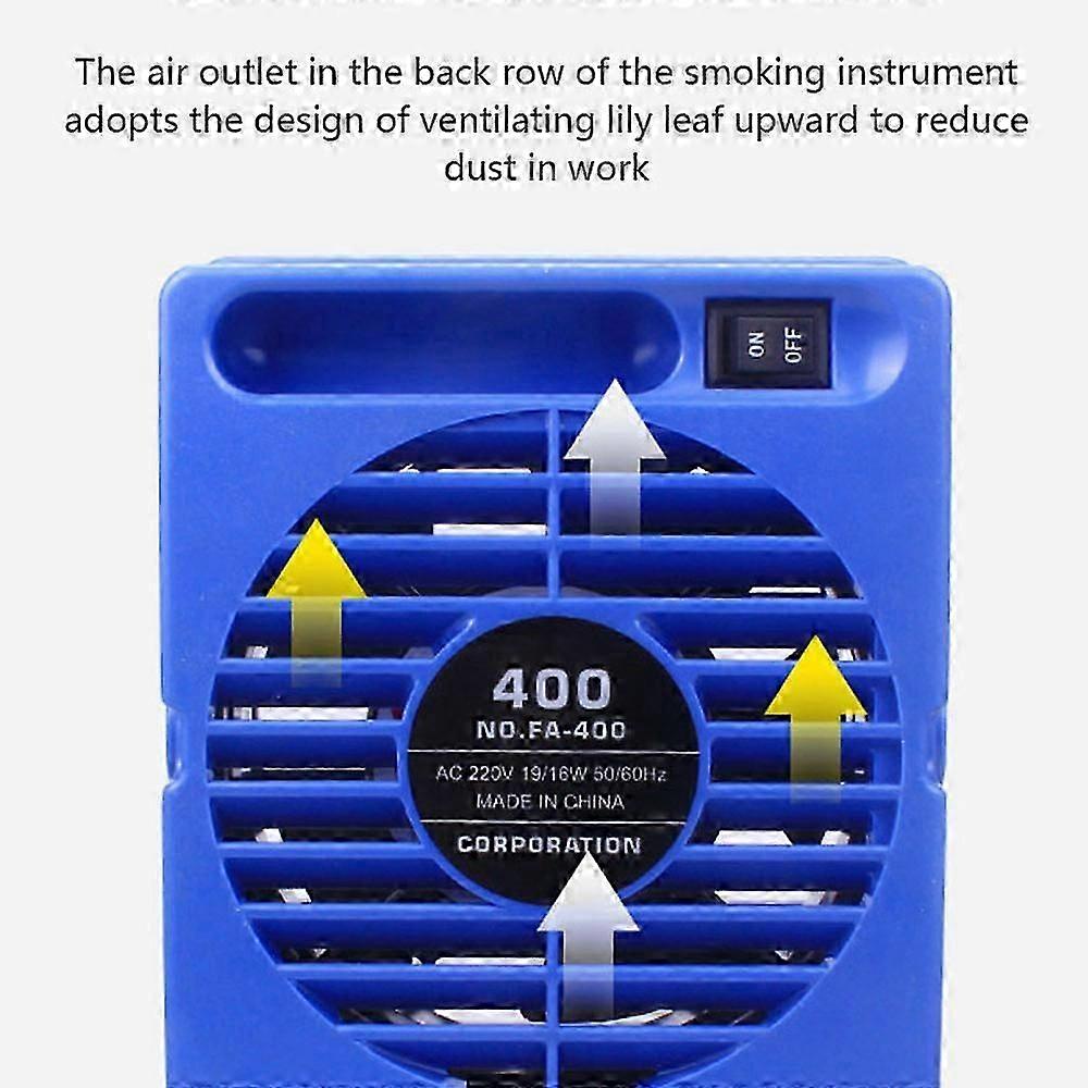 FA-400 Solder Iron Smoke Absorber Fume Extractor Soldering Air Blower ...