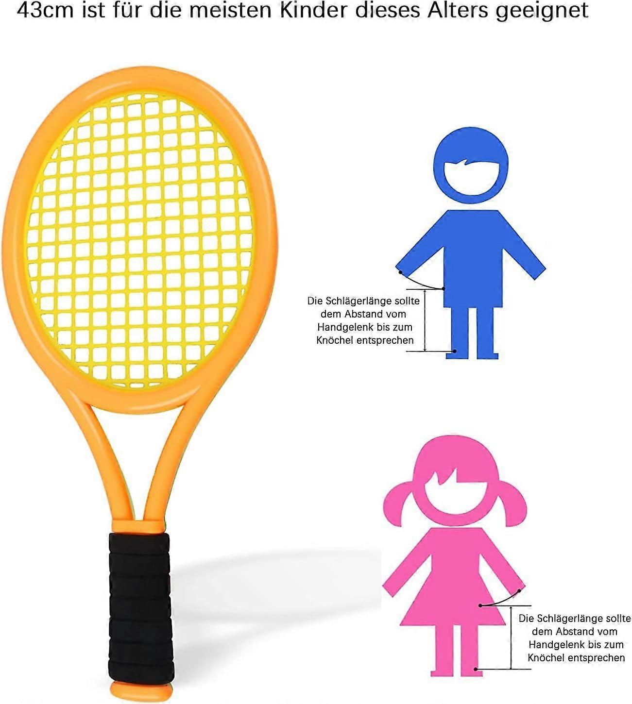 Kids Tennis Racket with Carrying Bag, 4 Soft Training Balls and 6 ...