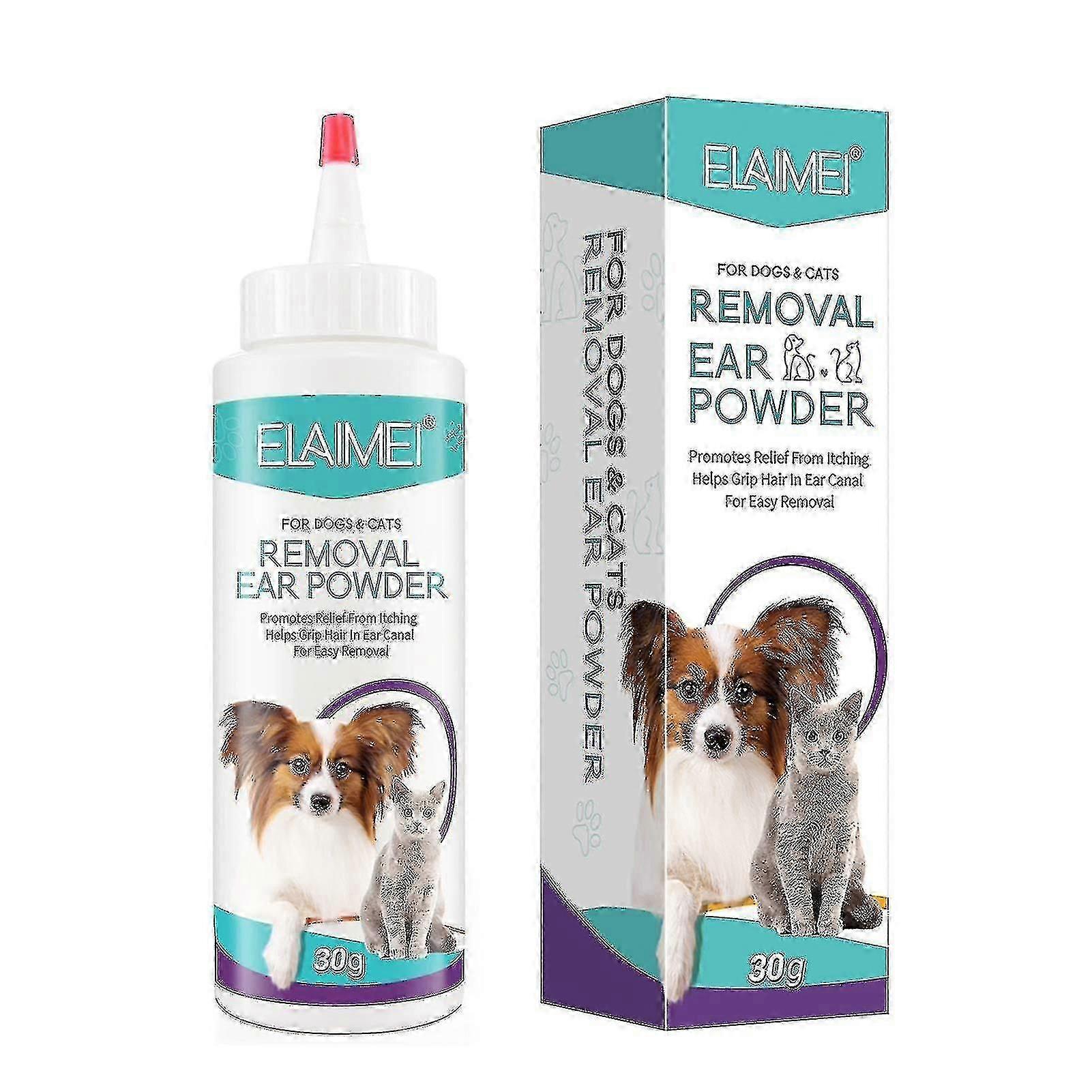 Dog Ear Infections Treatment Painless Dog Ear Powder For Hair Removal ...