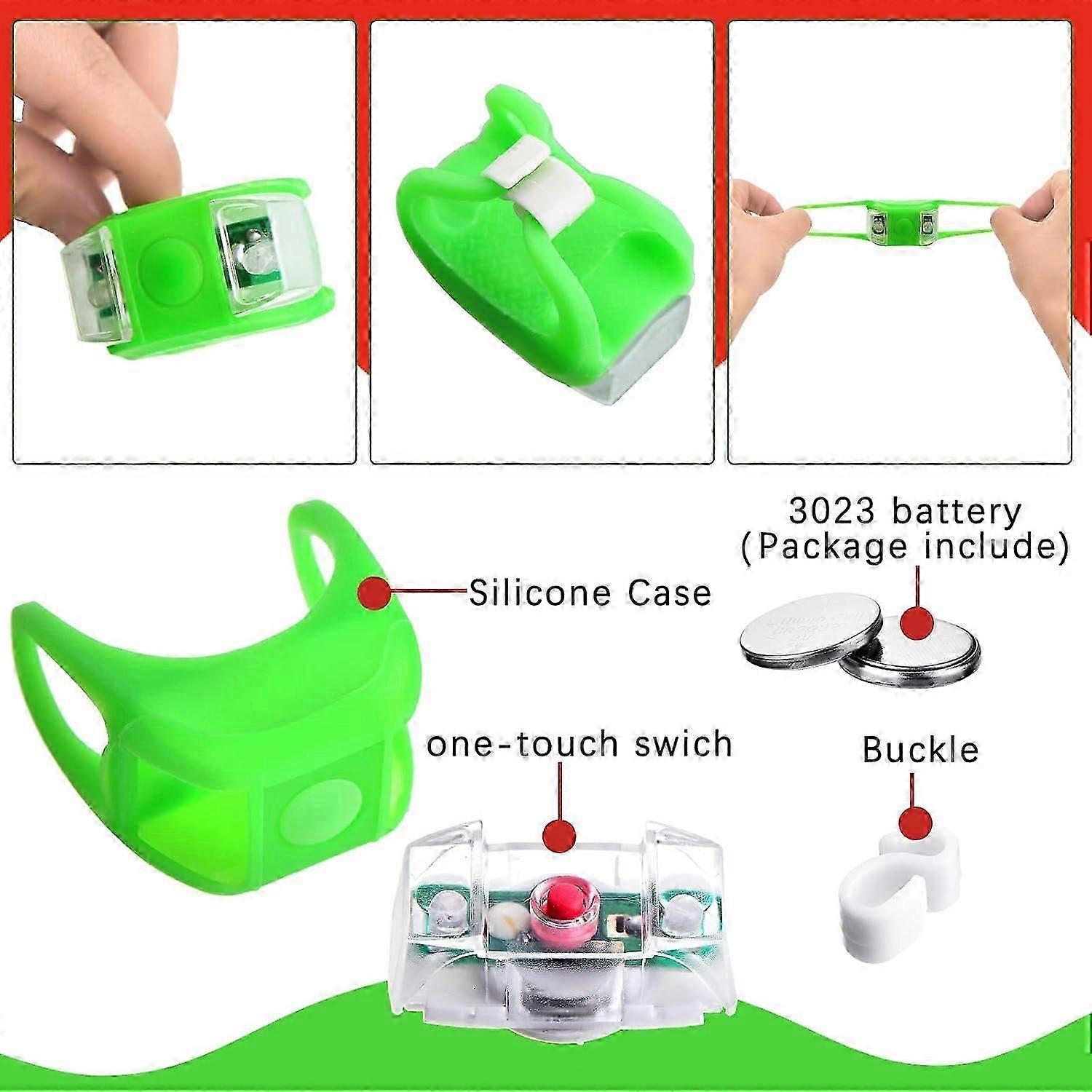 4 Pieces Boat Bow Lights Red and Green LED Boat Navigation Lights with ...