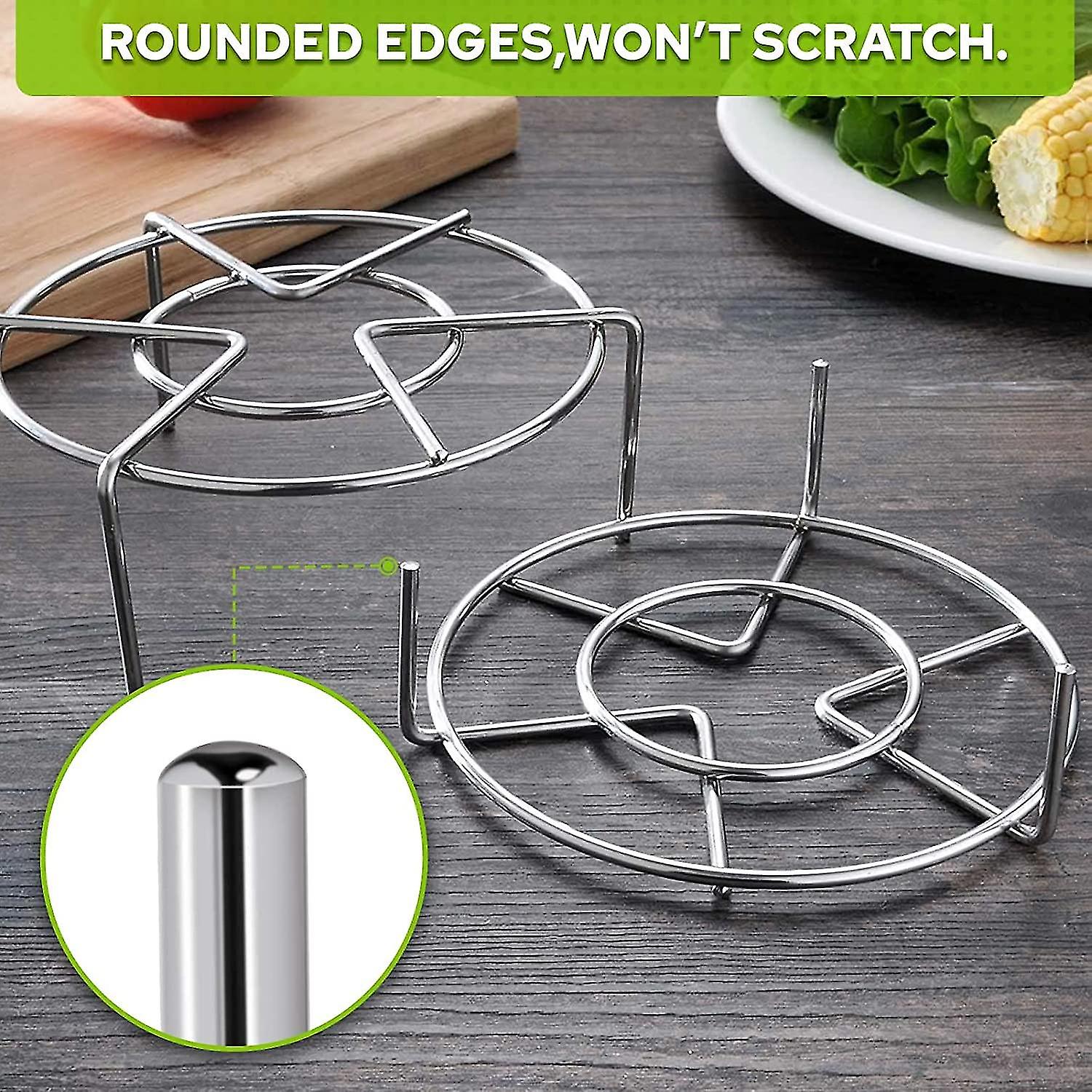Steamer Rack, Tripod For Instant Pot Stainless Steel Steamer Rack Mount ...