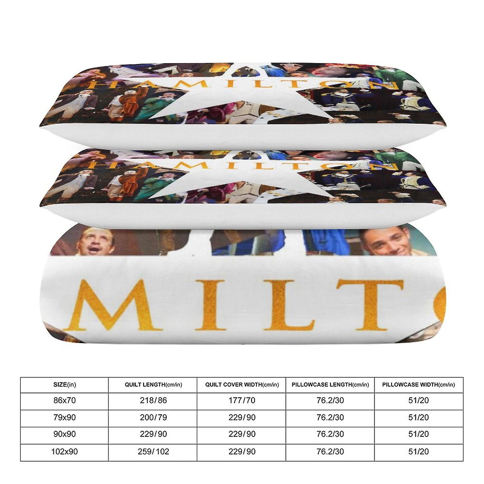 Hamilton The Musical Bed Duvet Cover Microfiber Bedding Sets 3D Printed ...