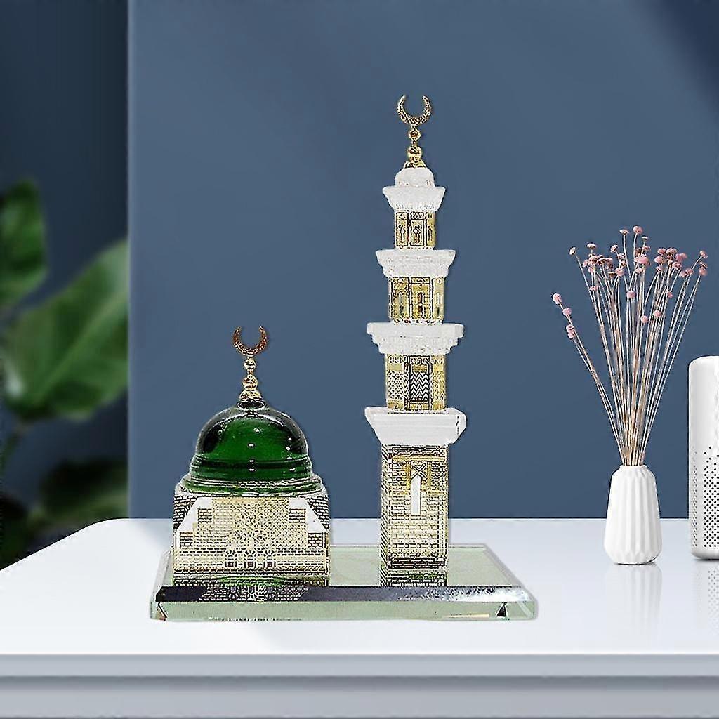 Statue decoration miniature muslim kaaba islamic statue home car ...