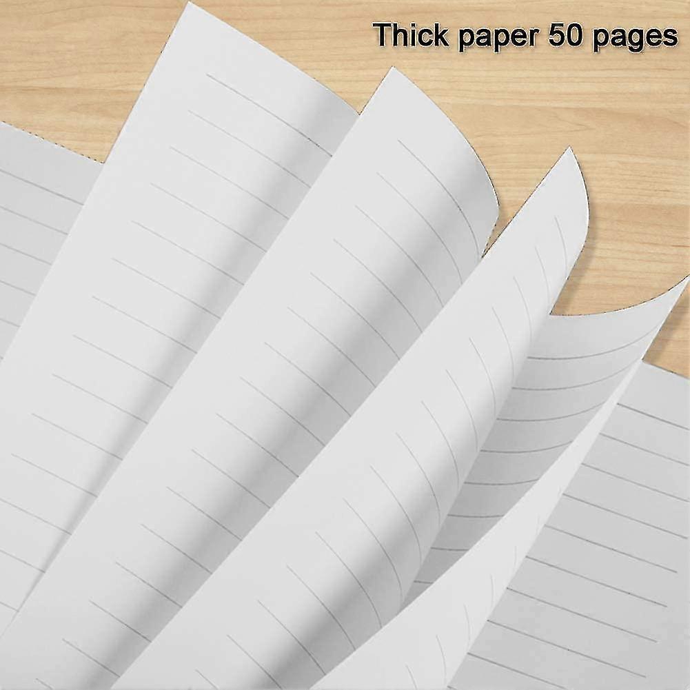 4 Pack A4 Wirebound Notebook, Horizontal Line Paper Notepad, Ruled ...