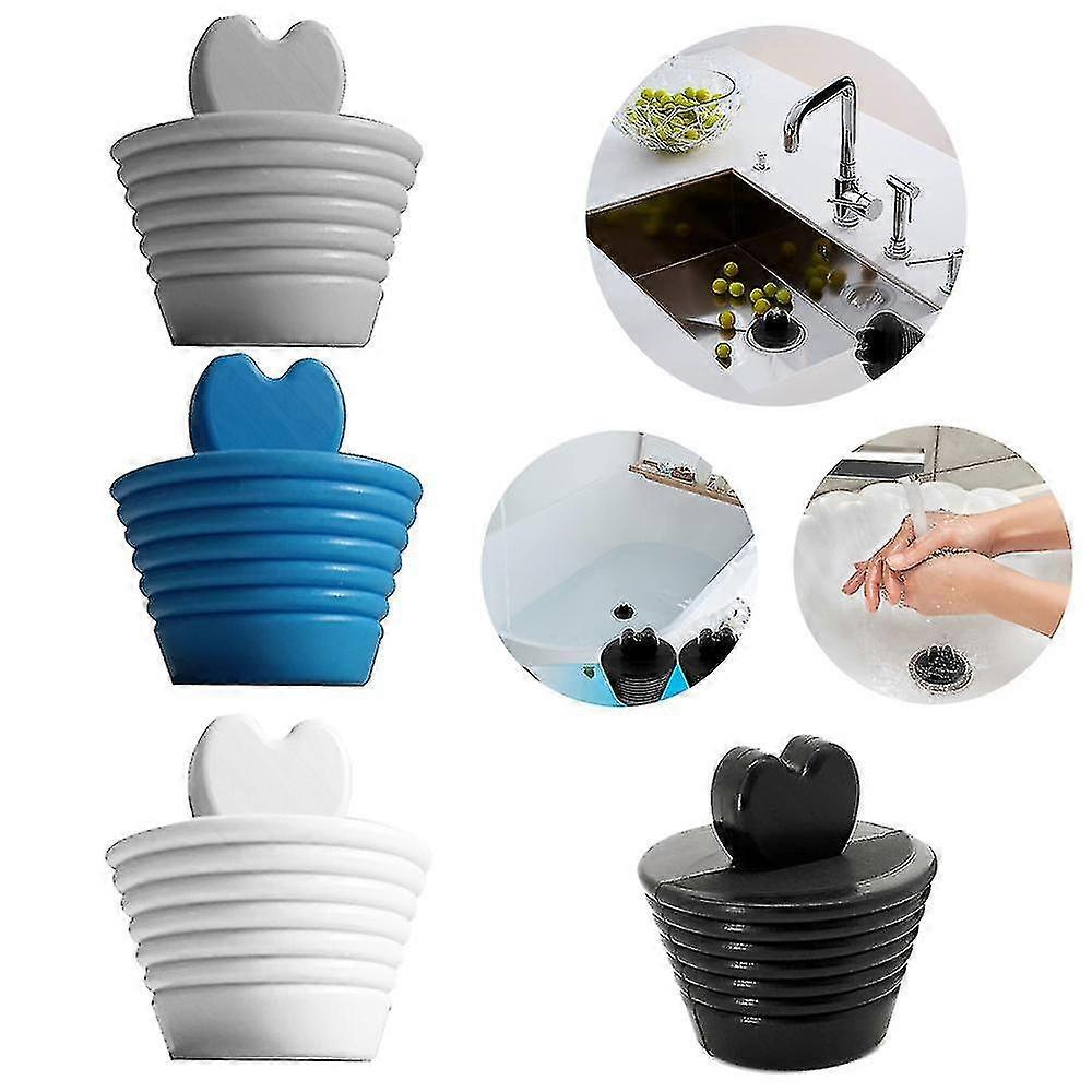 2pcs Bathtub Stopper Universal Tub Stopper Bathtub Sink Drains Bathtub ...
