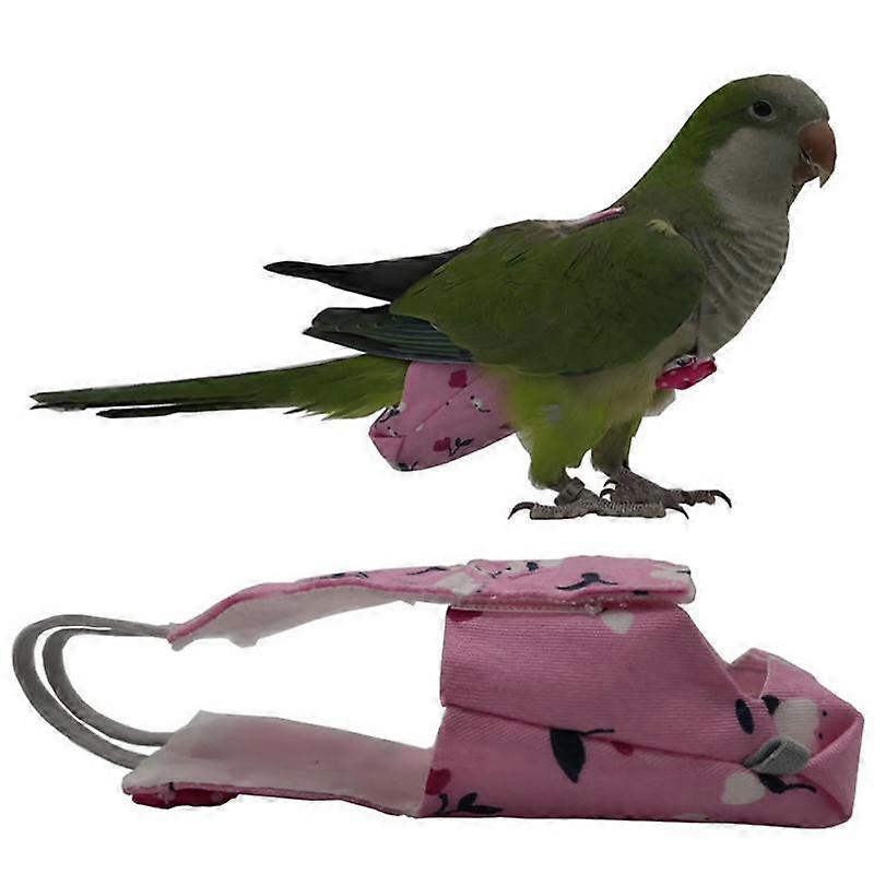 Reusable Bird Parrot Flight Suit Diaper Cockatiel Pigeons Nappy Pad ...