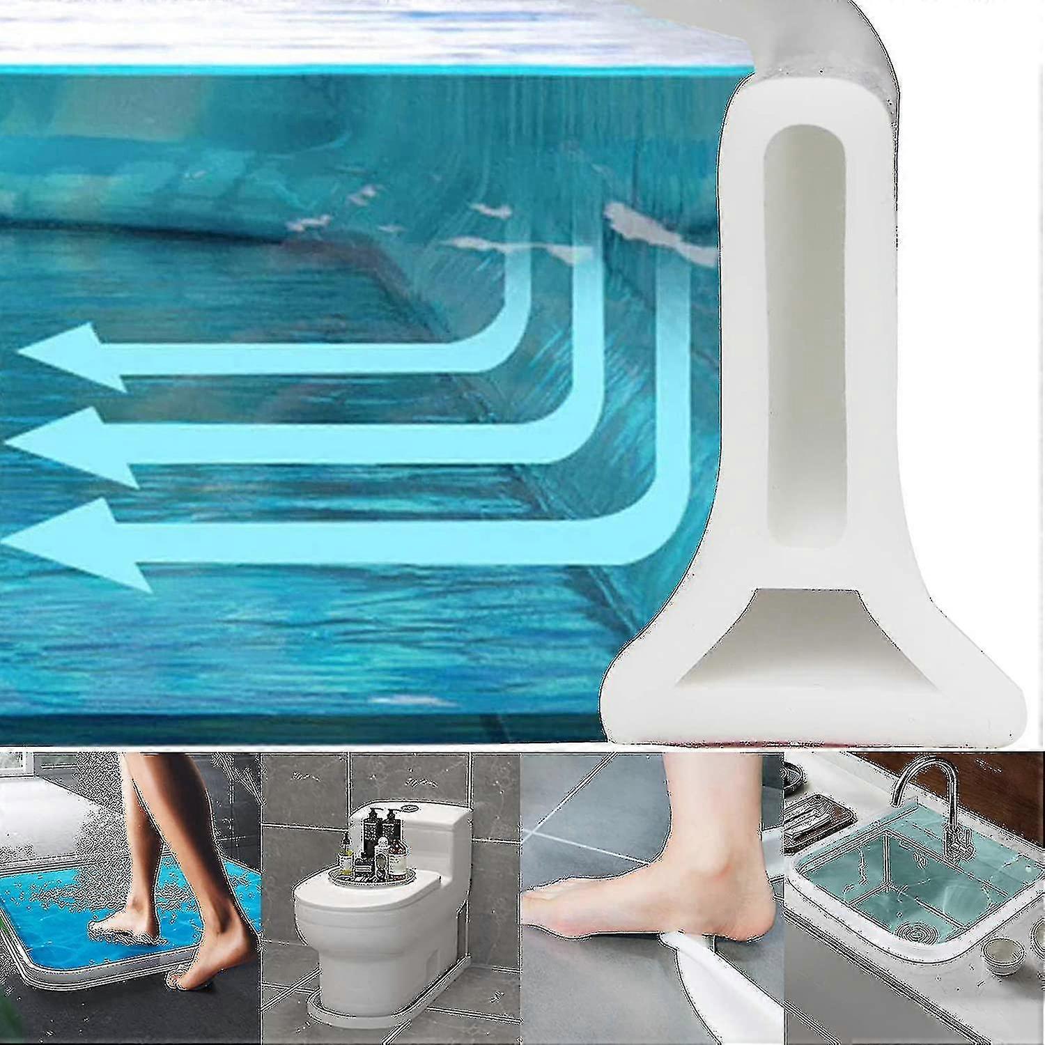 Folding Water Retention Strip For Shower,self-adhesive Shower | Fruugo UK