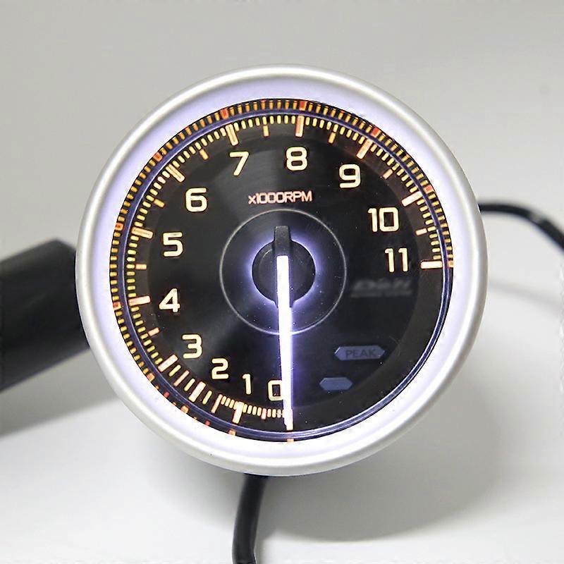 New upgraded version 9000 RPM 11000 RPM 80mm LED tachometer racing car ...