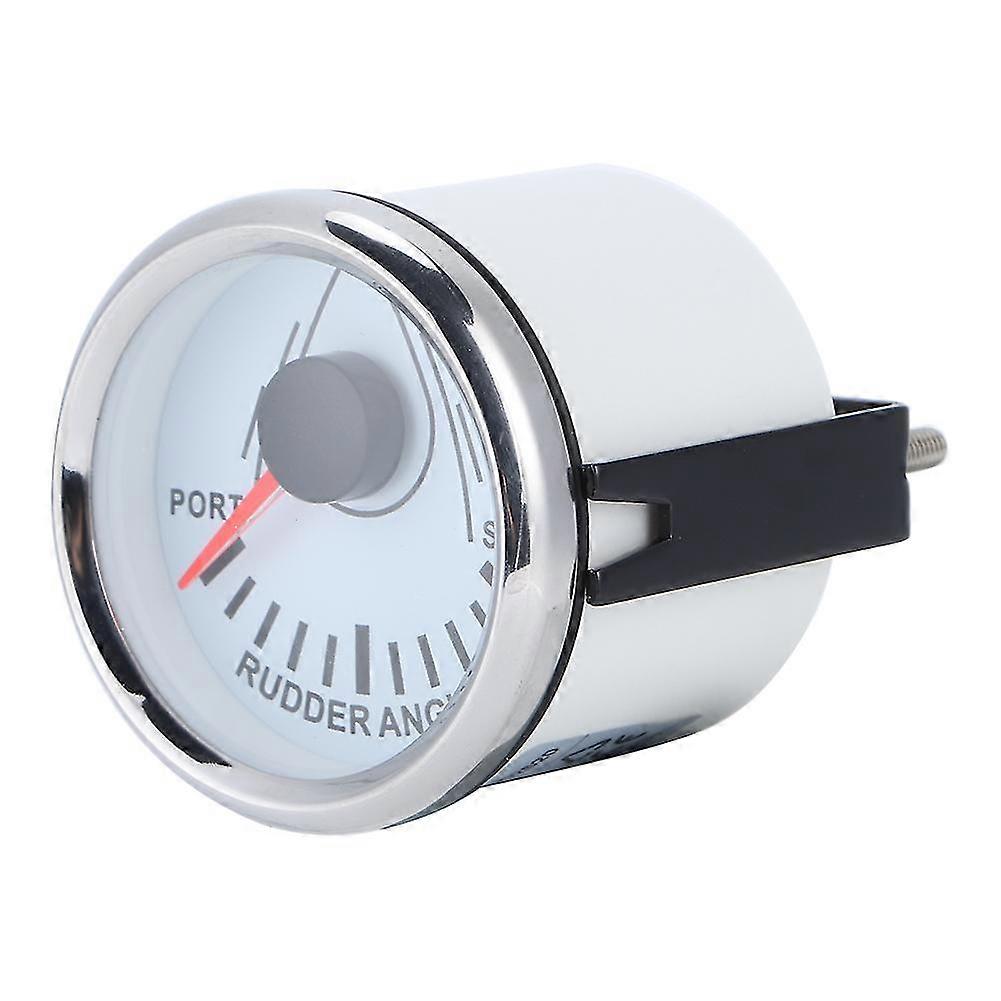 52mm Universal Boat Rudder Angle Indicator 0-190ohm Signal with Rudder ...