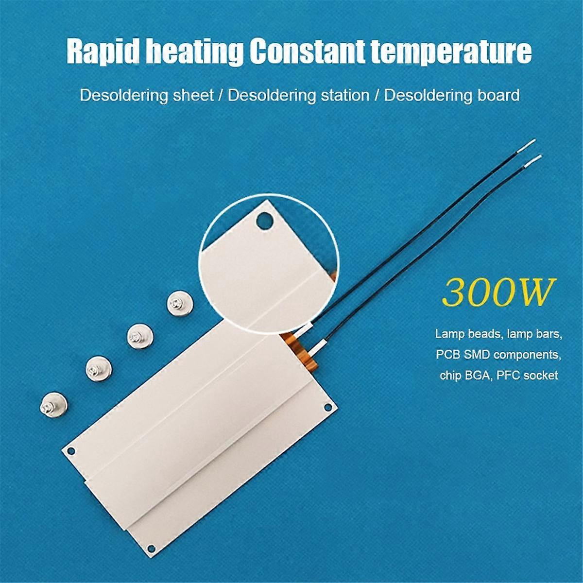 400W PTC Heating Plate Chip BGA Soldering Ball Split Aluminum LED ...