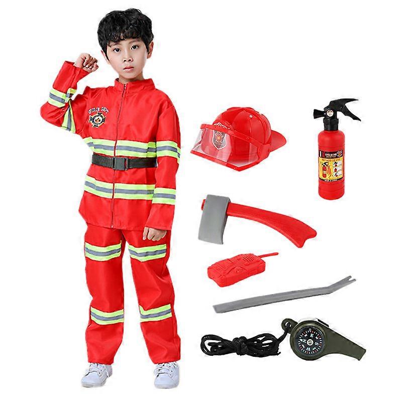 Child Firefighter Costumes Firefighter Toys Firefighter Tools with ...