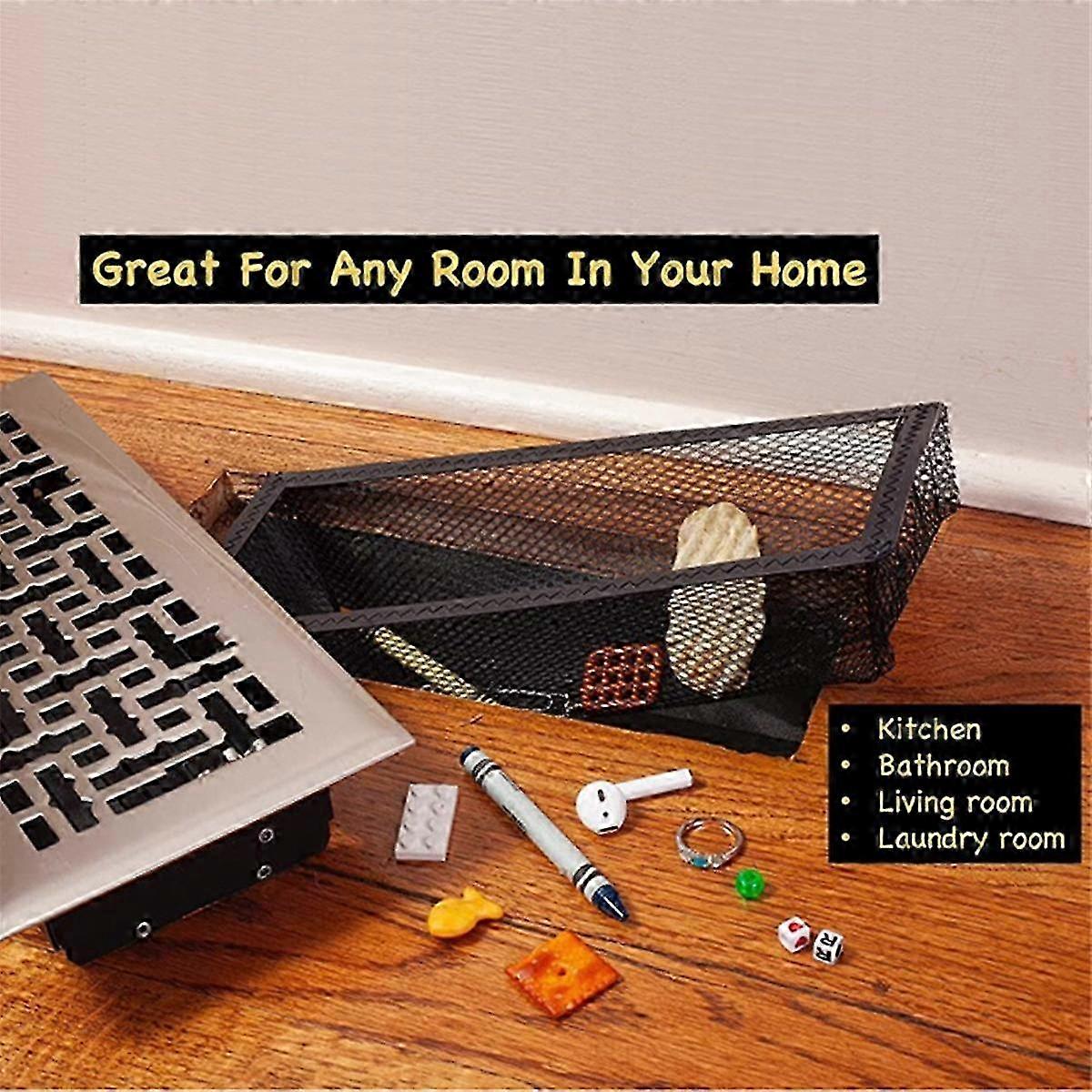 8Pack Floor Register Cover Trap,Vent Traps for Home Floor 4 x 12Inch ...