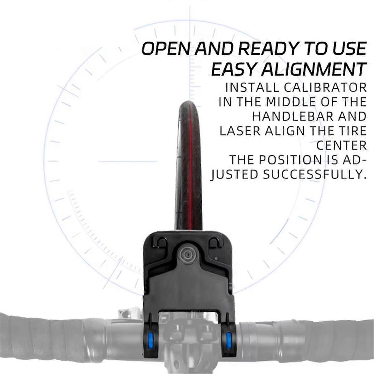 Bike Handlebar Centering Tool - Precision Wheel Alignment & Tire Offset ...
