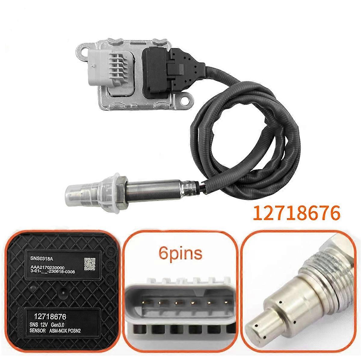 12718676 Car Nox Sensor Nitrogen Oxide Sensor for 2017-2019 | Fruugo UK