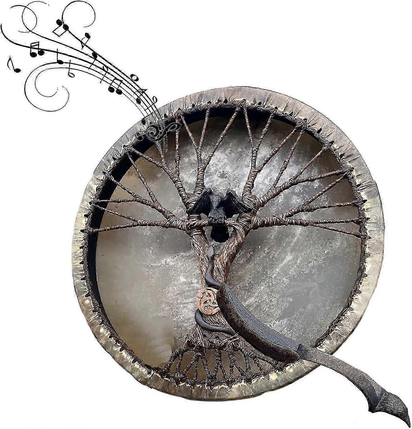 Shaman Drum - Shaman Drum Tree-of-life Siberian Drum - Tree-of-life ...