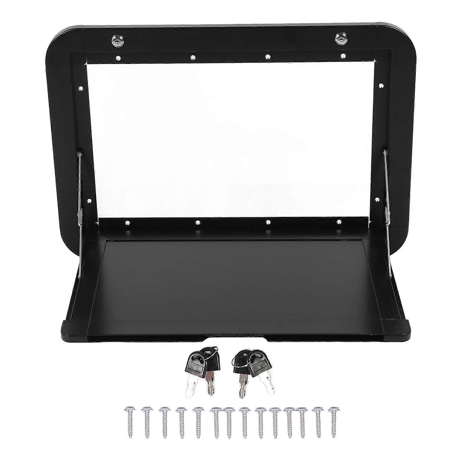 Rv Folding External Table 600 X 420mm Lockable Wall Mounted Outside Rv ...