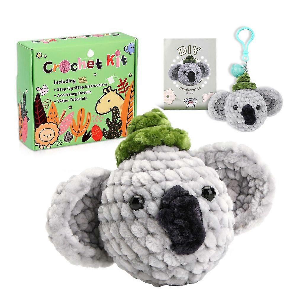 Adults Kids Crochet Kits for Beginners, Crochet Animal Kits to Make ...