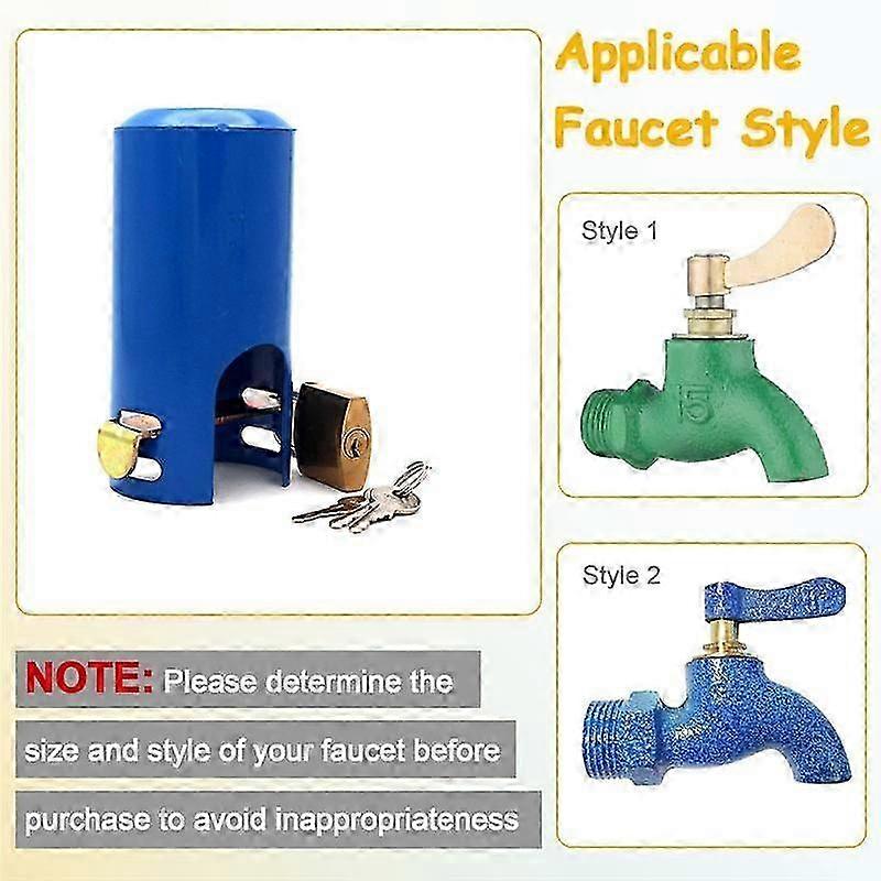 Water Faucet Lock Outdoor/Kitchen/Garden Hose Tap Faucet Lock Anti ...