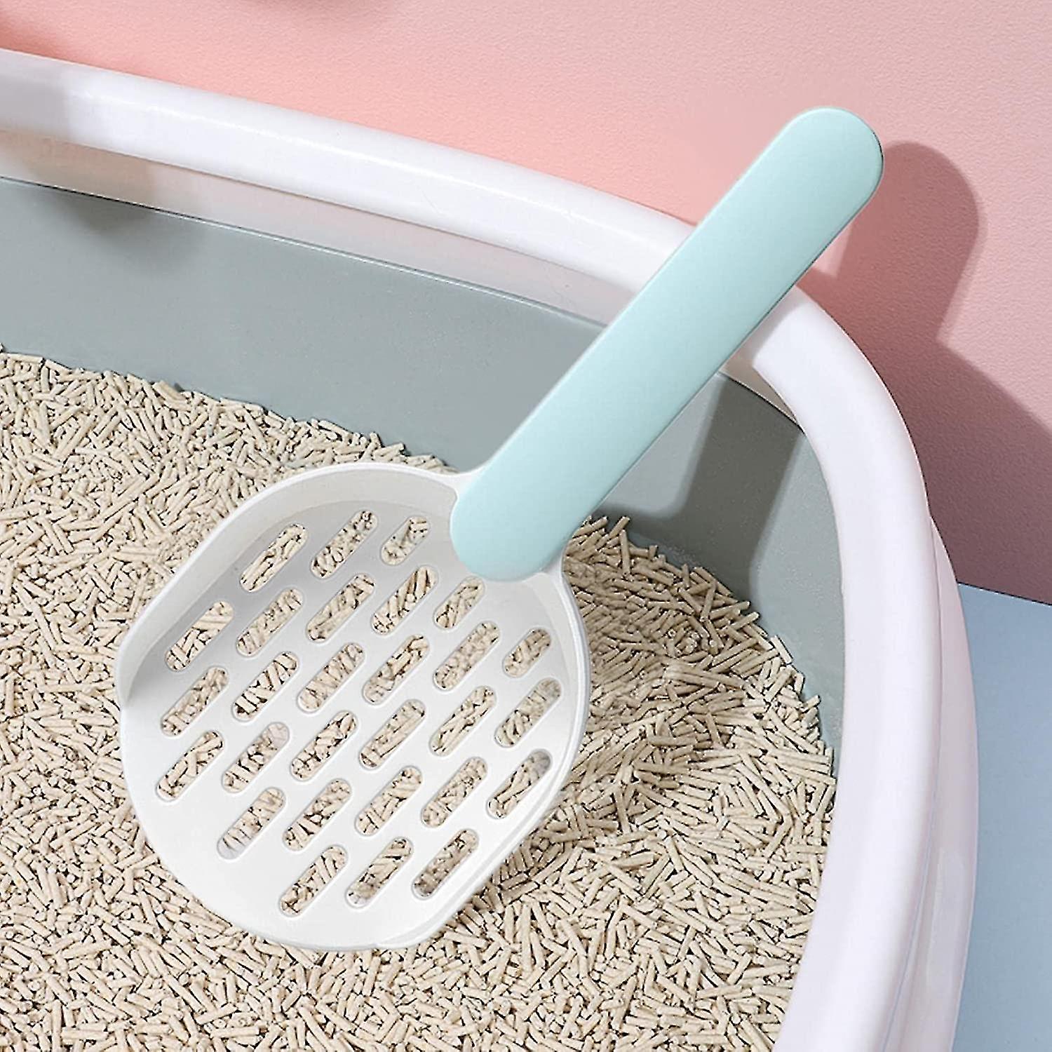New Pet Litter Scoop Filter Cat Litter Cat Poop Cleaning Tools Two ...
