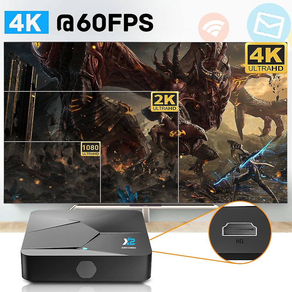 Super Console X2 Retro Video Game Console For Ps1/dc/ss/psp Plug Play ...