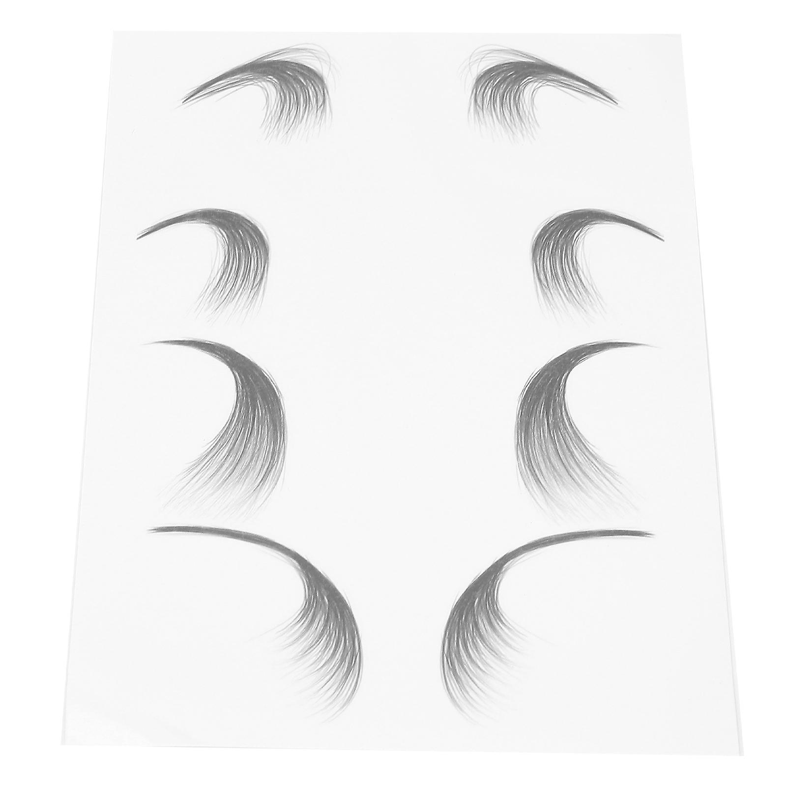 Hair Tattoo Sticker Edges Hairstyles Tattoo Edge Hair Waterproof Fake ...