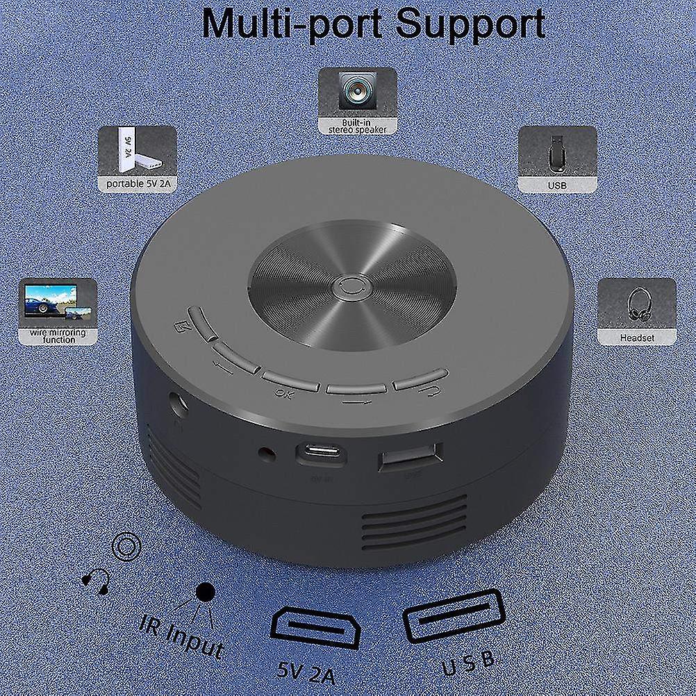 Portable Projector Light Projector Kids Tablet Projector Camping ...