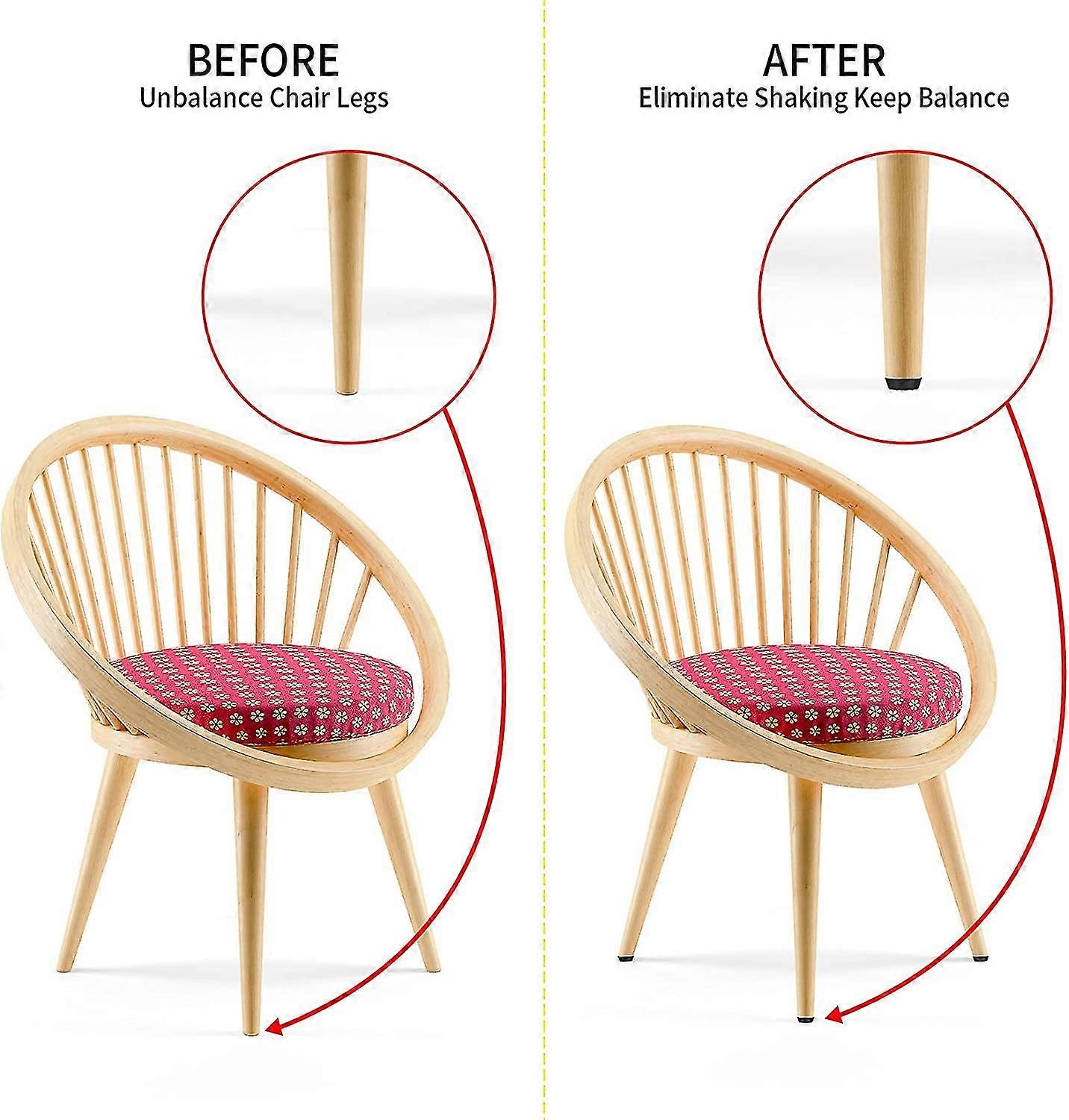 22 Pack Adjustable Furniture Leveling Legs M6 X 21 X 25mm Screws For ...