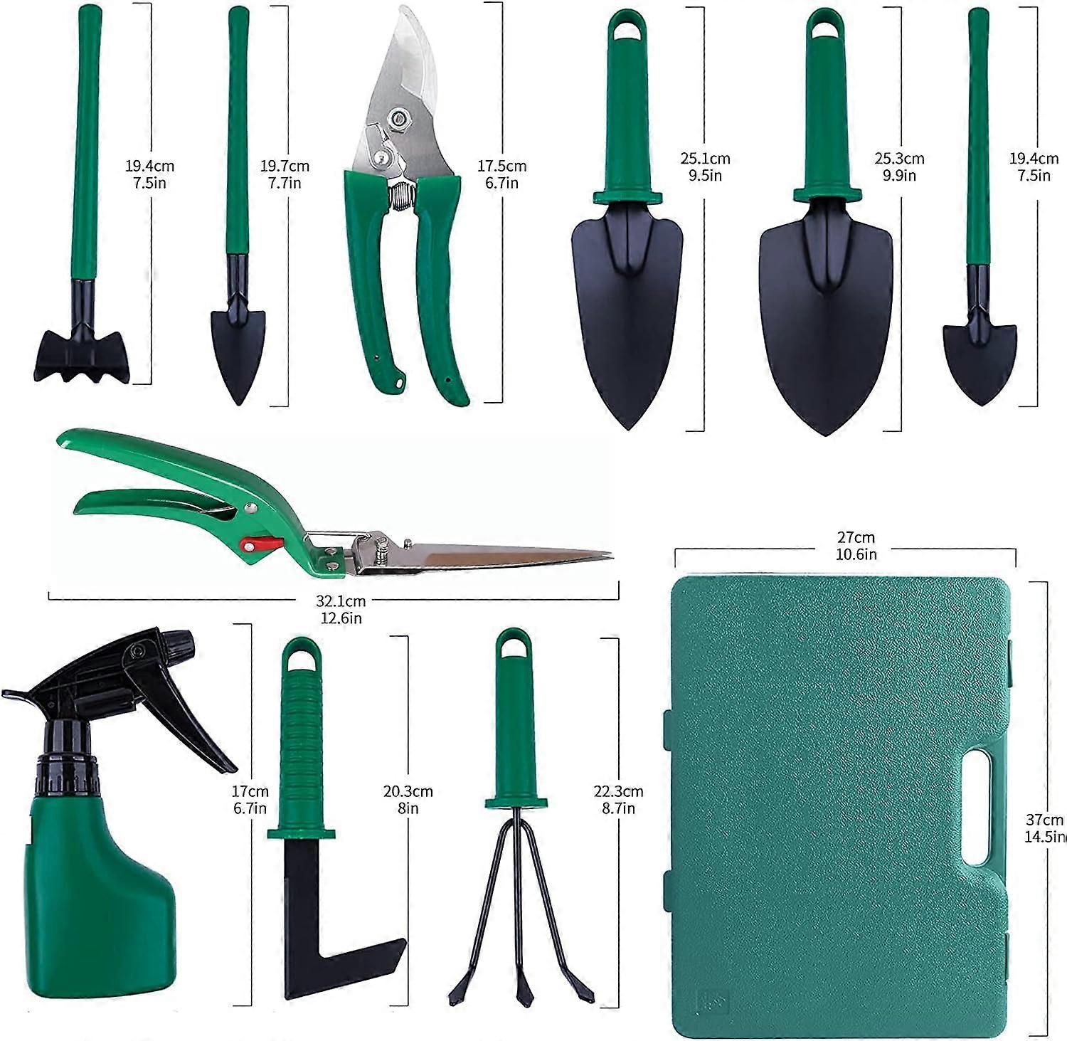 2024,Garden Tool Set, 10Pcs Gardening Tool Kits With Transplanters ...