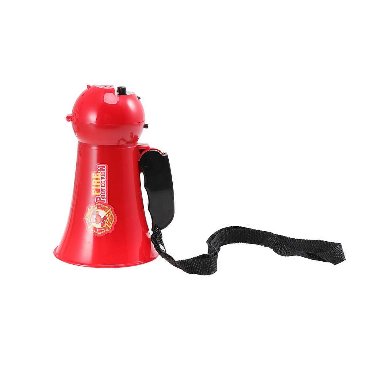 Portable Mini Megaphone Kids Fire Fighter's Megaphone Bullhorn with ...