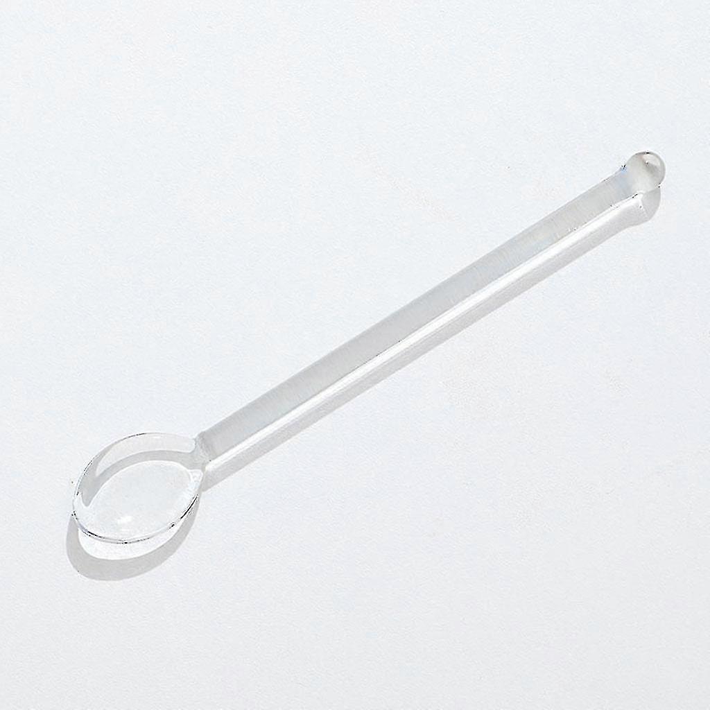 Borosilicate Glass Teaspoons Glass Stirring Spoon Rod Long-handled ...