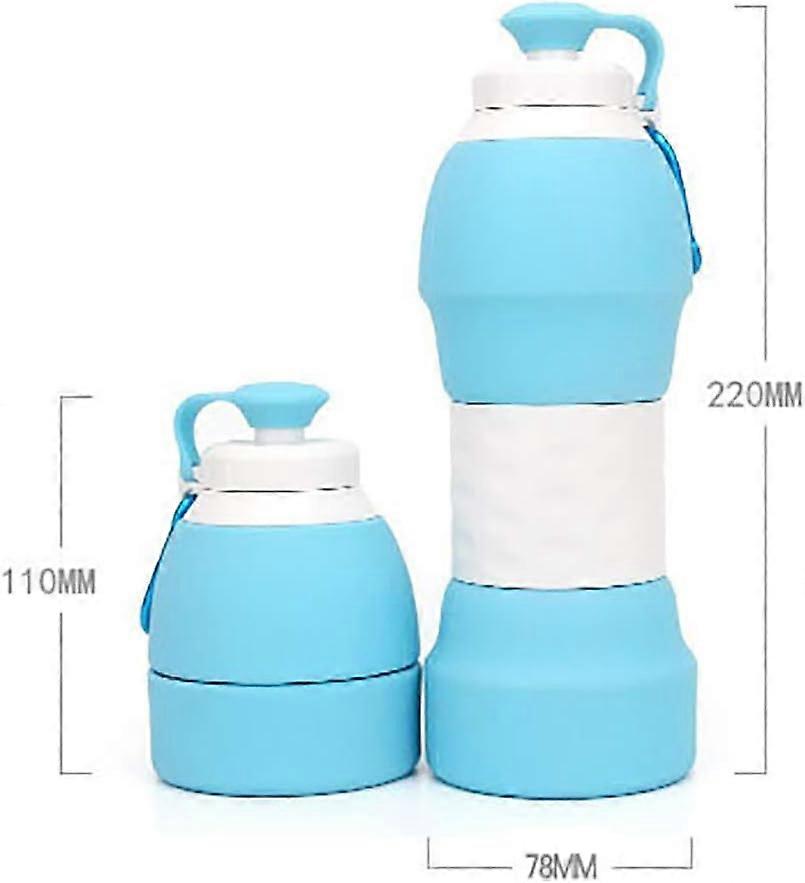 Silicone Collapsible Water Glass Travel Mug, Portable Folding Cup with ...