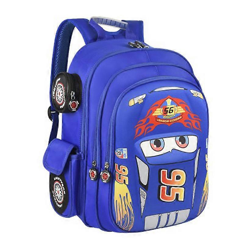 Lightning McQueen Cartoon 3D Car School Bags Boys Primary School ...