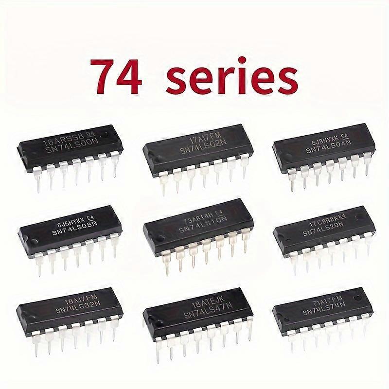 10pcs 74LS00 74LS02 74LS04 74LS08 74LS10 74LS14 74LS20 74LS138 74LS32 ...