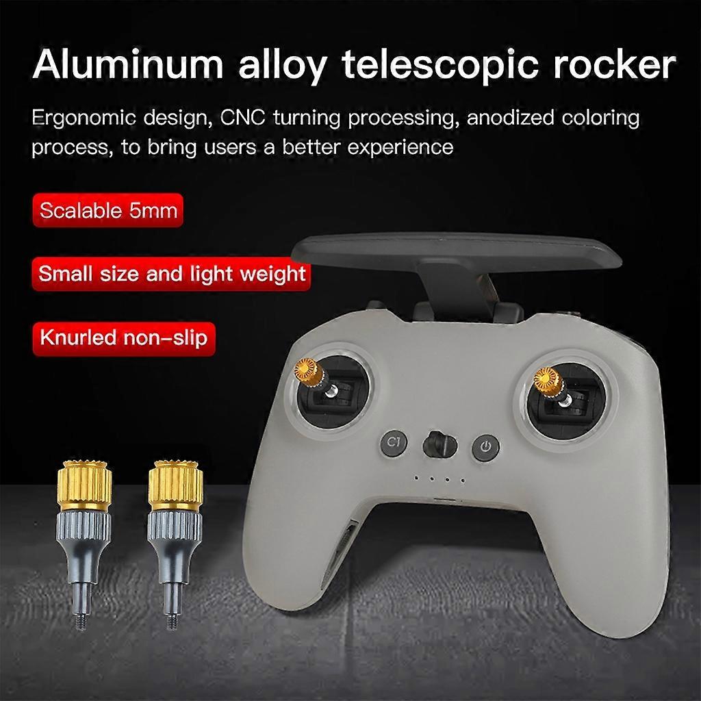 Telescopic Joystick for FPV Drones Remote Controller Thumb Rocker ...