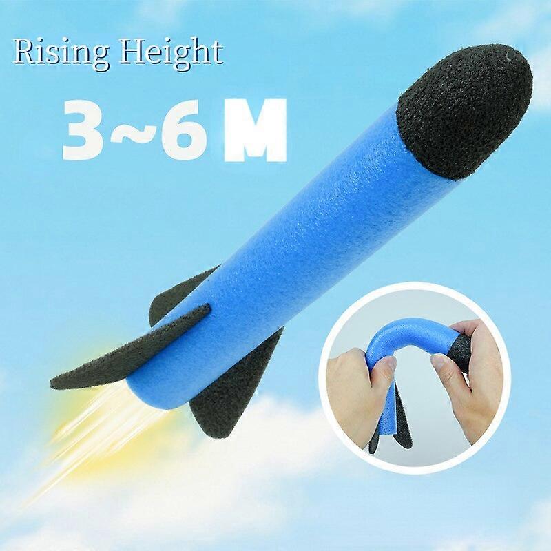 Kid Air Rocket Foot Launcher Toy Eva Foam Cotton Material Soaring ...