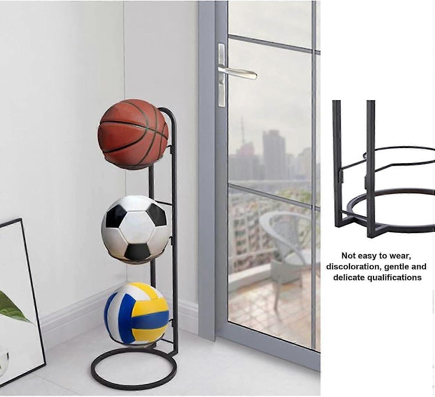 Storage Vertical Ball Rack - Layered Ball Storage Rack - 3 Stack ...