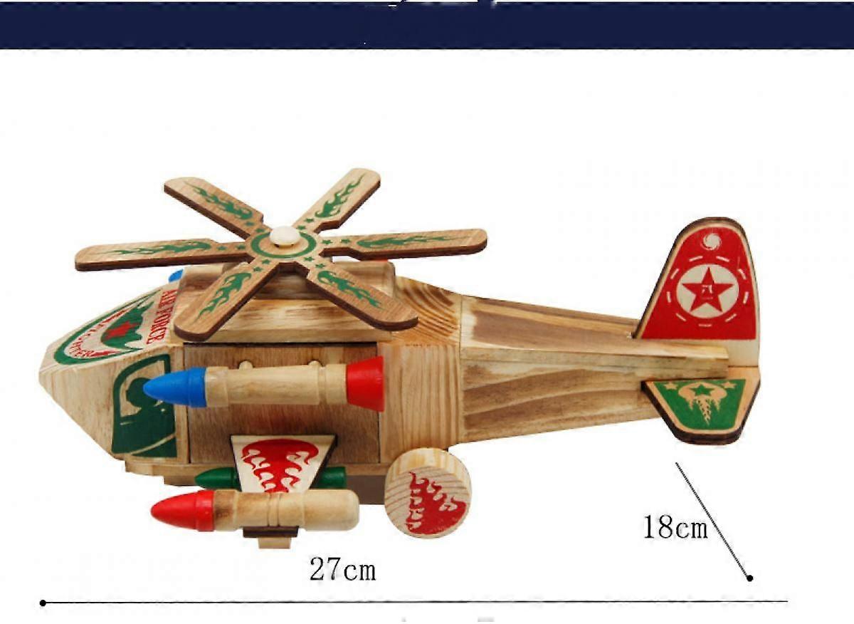 Wooden Craft Building Kit Wooden Toy DIY Assemble Model Craft ...