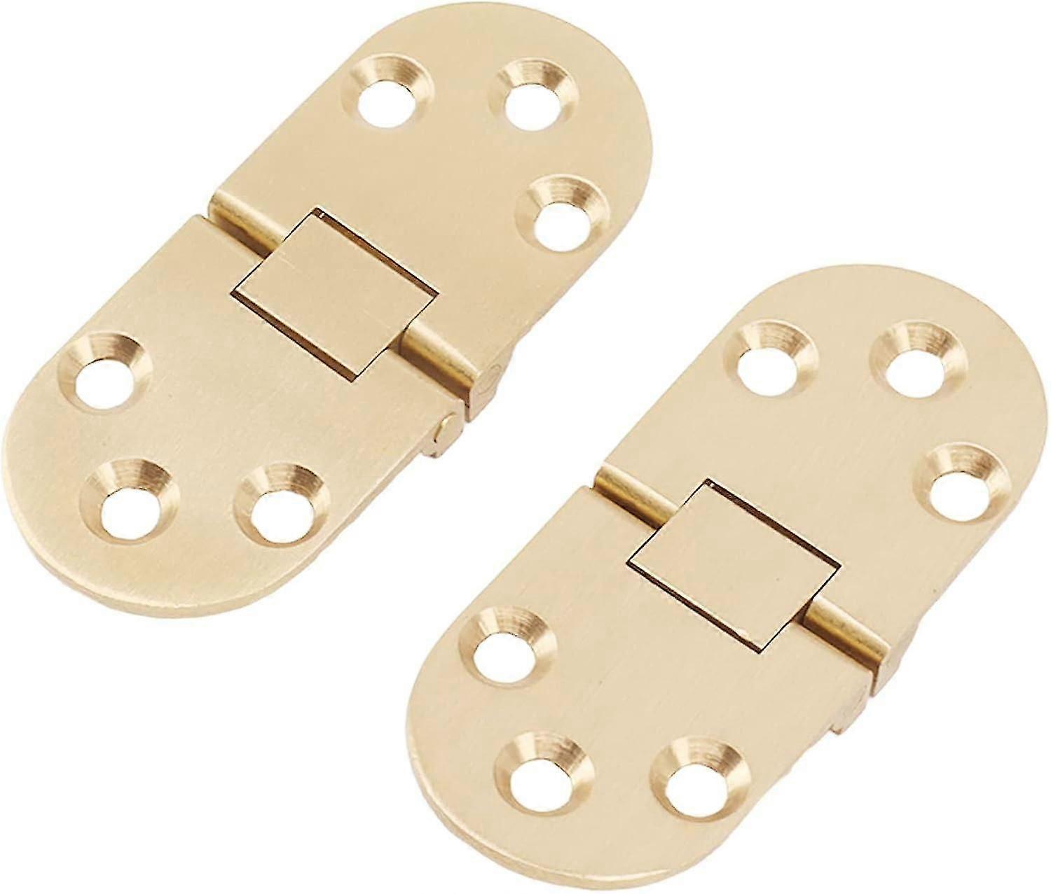 Sets Folding Sewing Machine Table Hinge Rustproof Top Hinge Round Edge ...